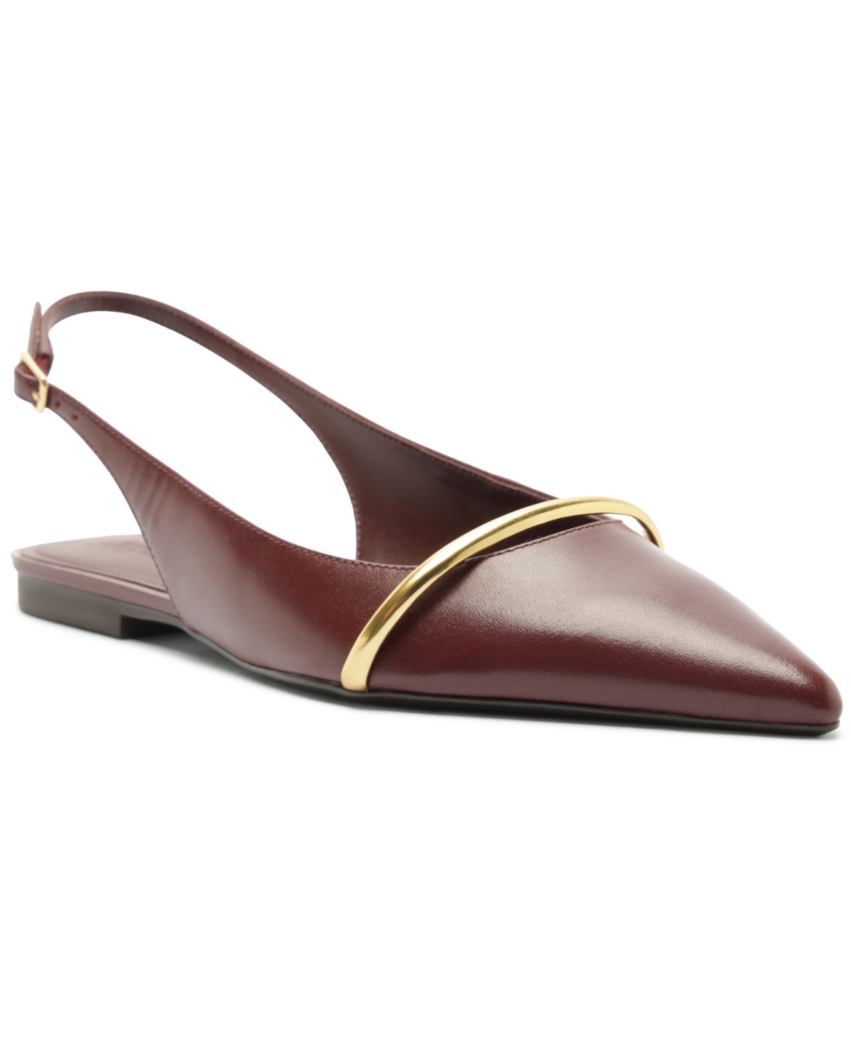 Click here for Arezzo Womens Margaret Buckle Ballet Flats - Fresh... prices