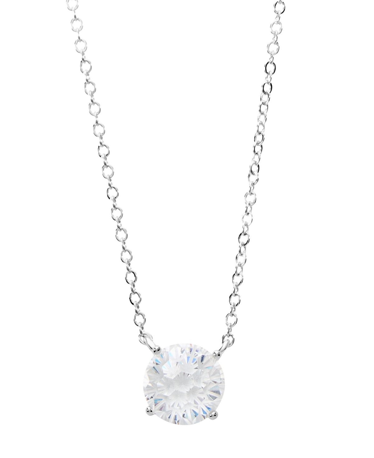 Click here for Macys Sterling Silver Starlight Cubic Zirconia Sol... prices