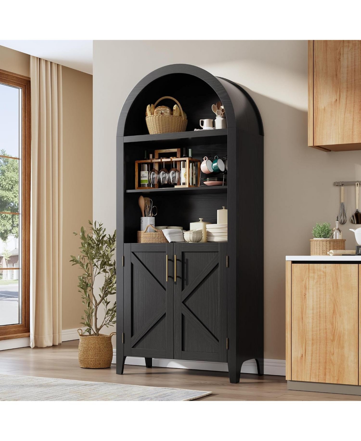 Click here for gaomon 5-Tier Open Display Shelf with Nice Texture... prices