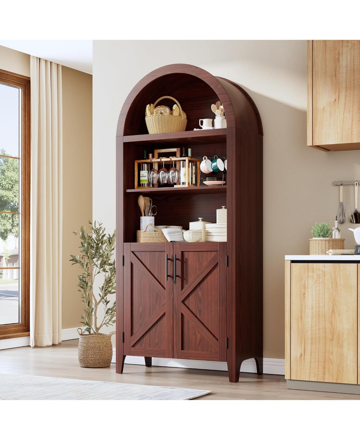Click here for gaomon 5-Tier Open Display Shelf with Nice Texture... prices