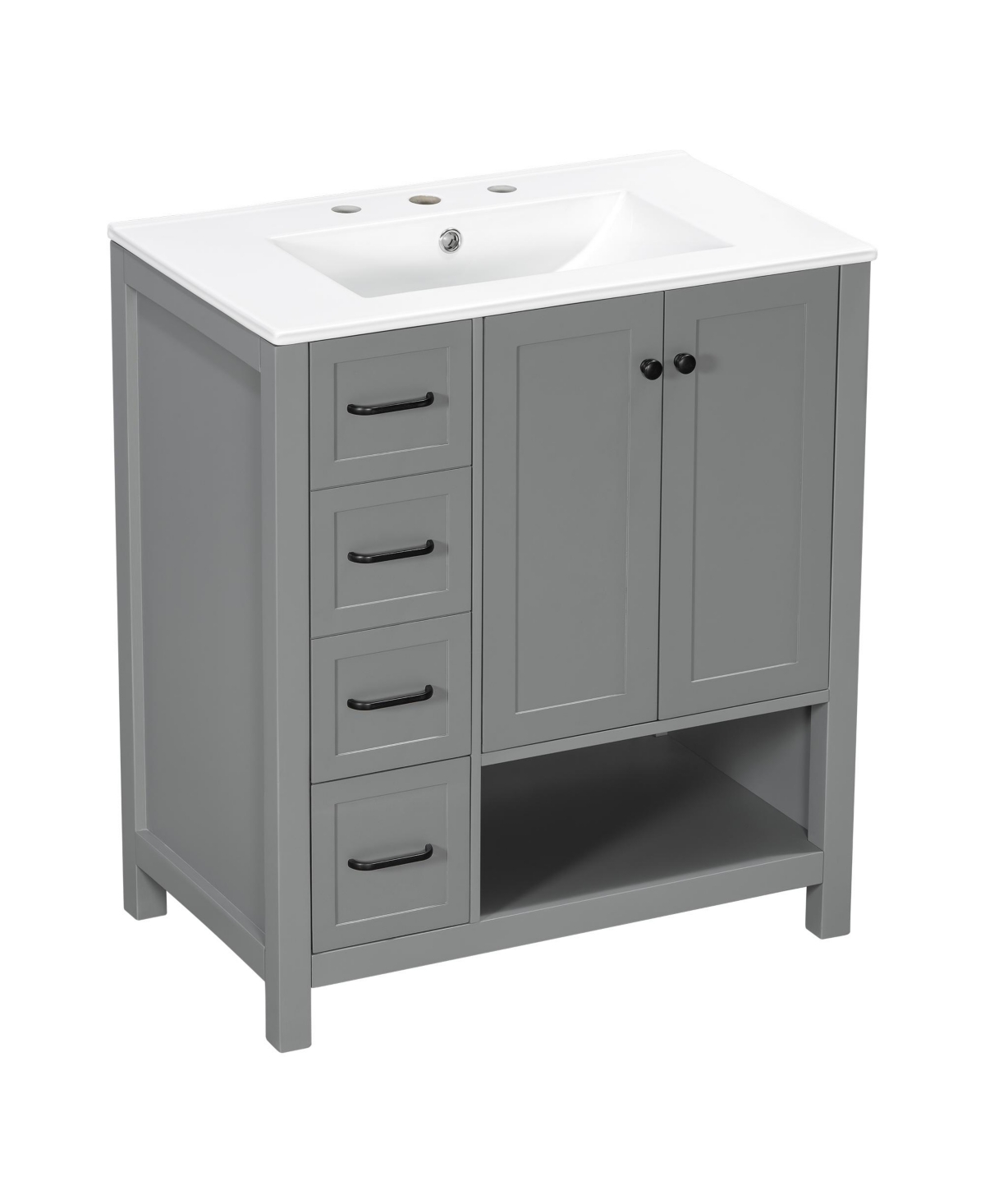 Click here for Busdays 30 Inch Bathroom Vanity Cabinet with Sink... prices