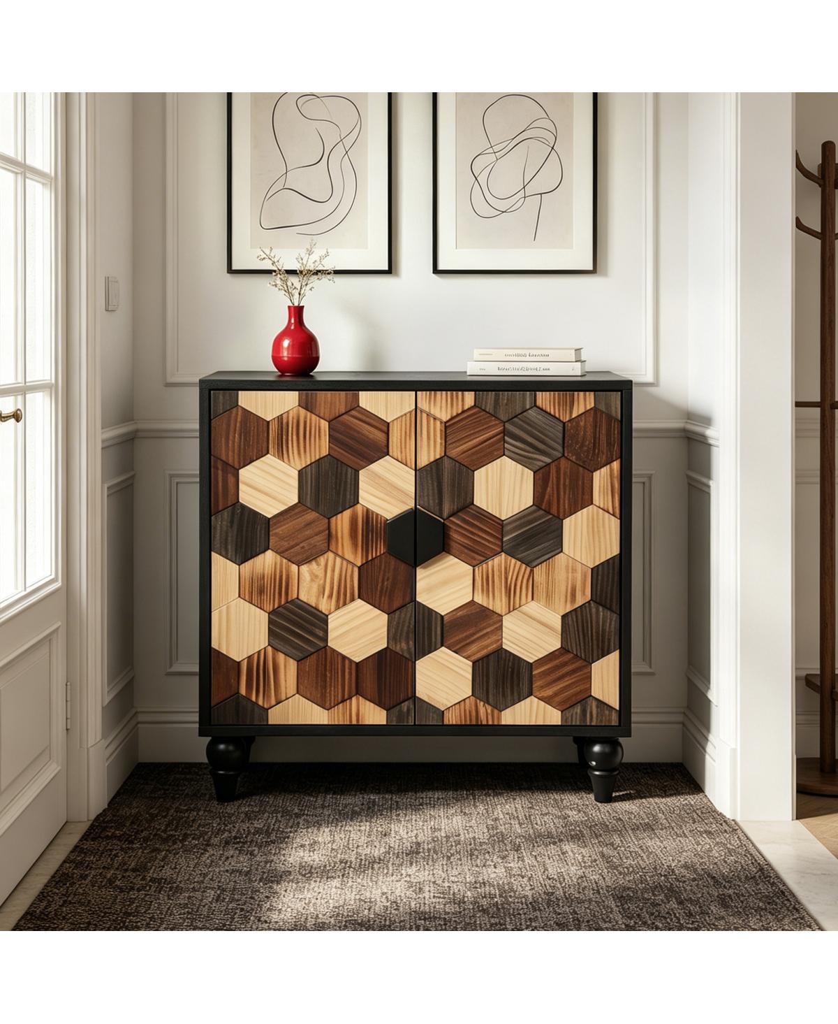 Click here for Streamdale Furniture 30.31 Sideboard with Honeycom... prices