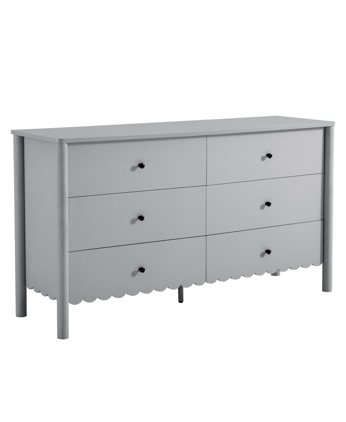 Click here for Modway Emmeline Scalloped 6-Drawer Dresser - Light... prices