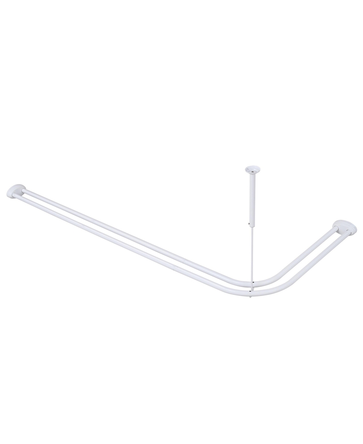 Click here for Utopia Alley Aluminum Double L Shaped Shower Rod 7... prices