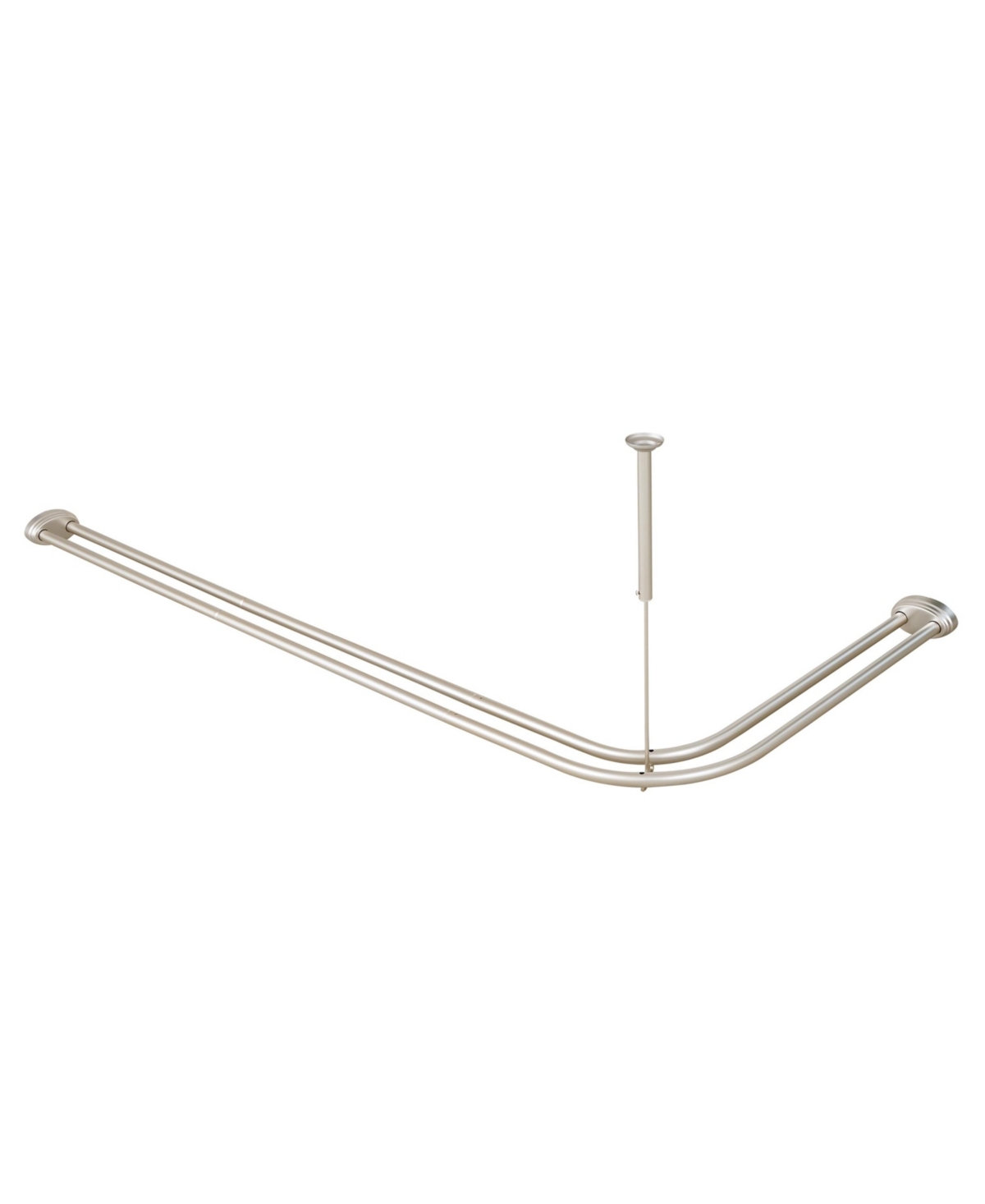 Click here for Utopia Alley Aluminum Double L Shaped Shower Rod 7... prices