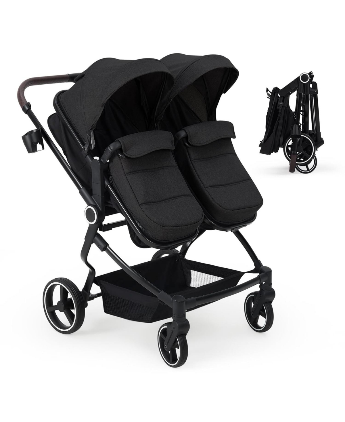 Click here for gaomon Side by Side Double Stroller for Twins Ligh... prices