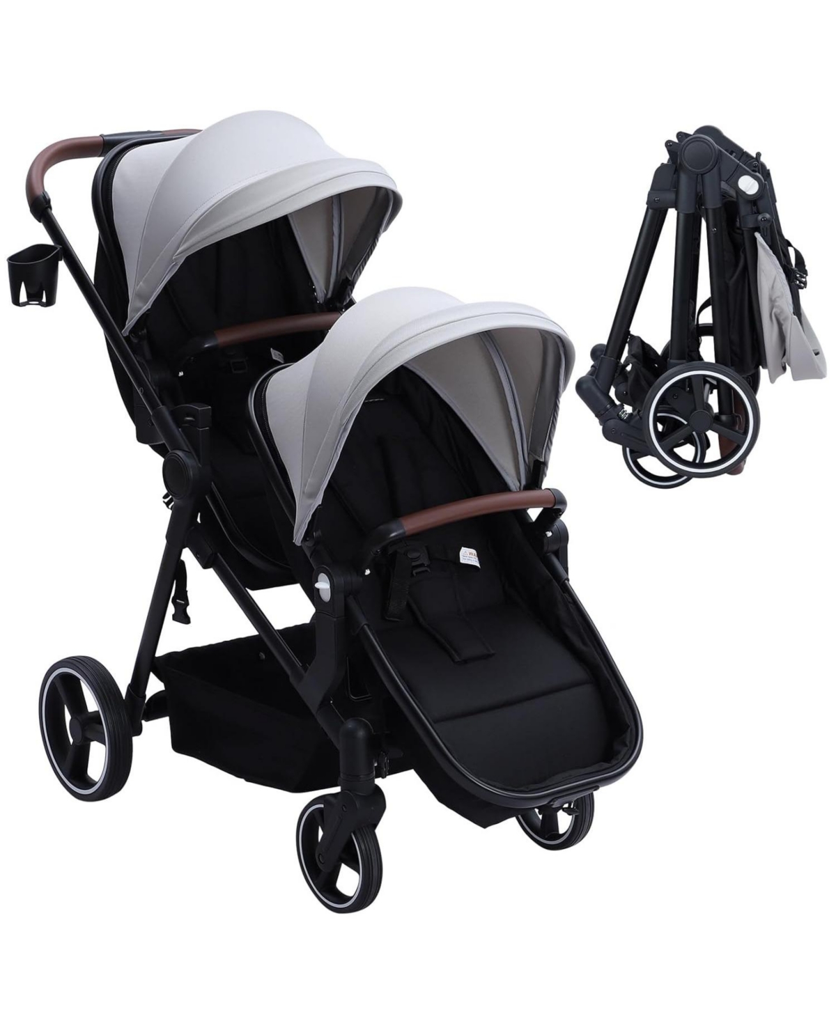 Click here for gaomon Double Stroller for Infant and Toddler Reve... prices