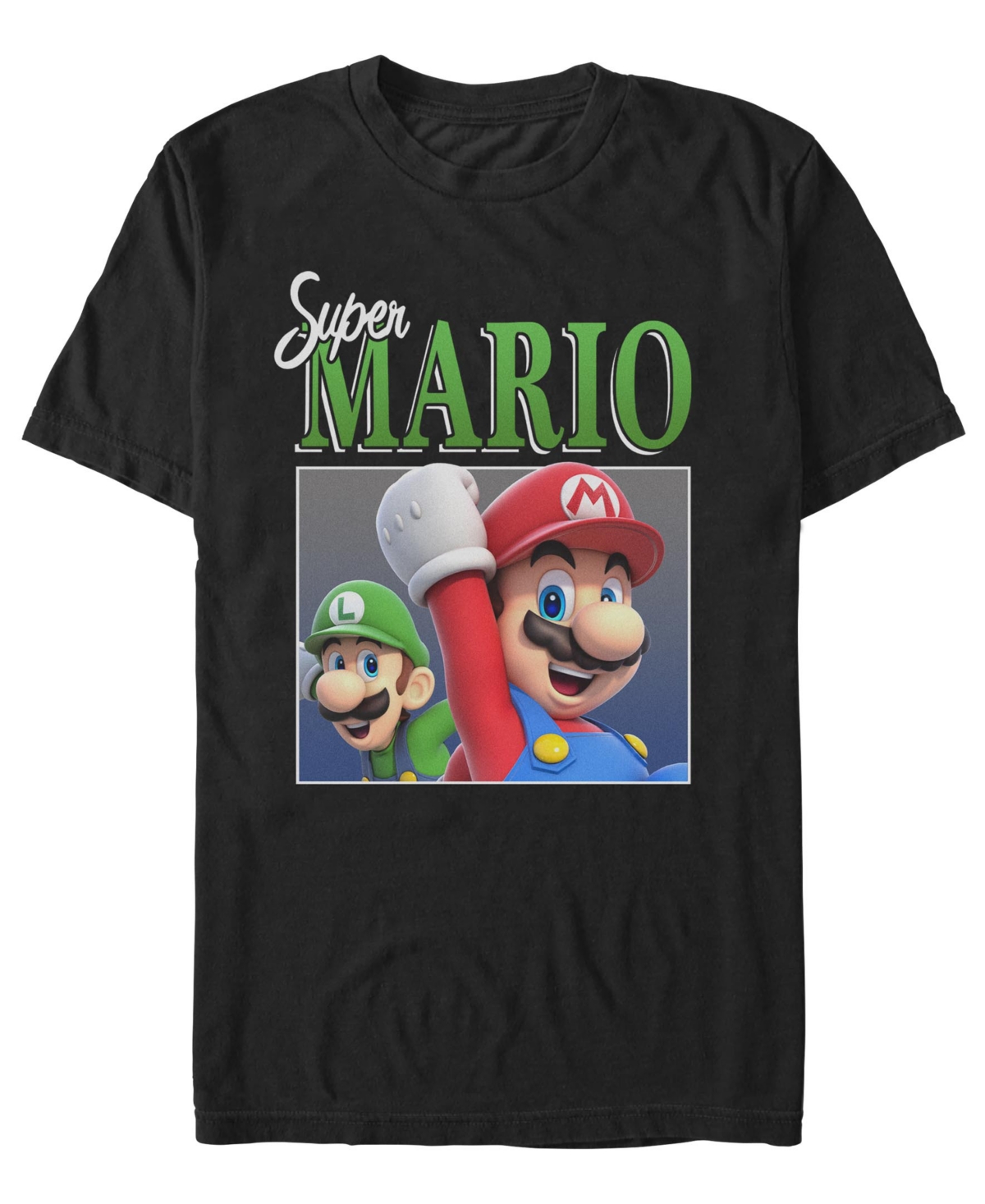 Click here for Fifth Sun MensÂ Nintendo Mario Fist Up T-Shirt - B... prices