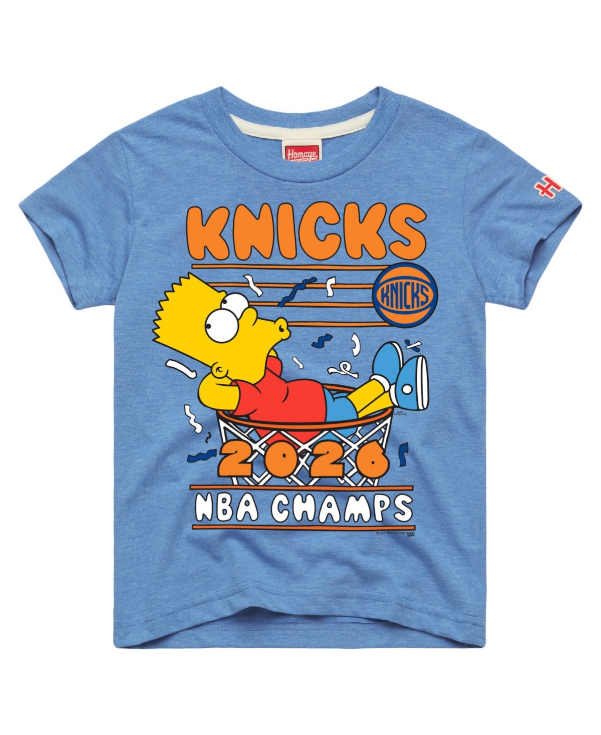 Click here for Homage Big Boys and Girls Light Blue New York Knic... prices