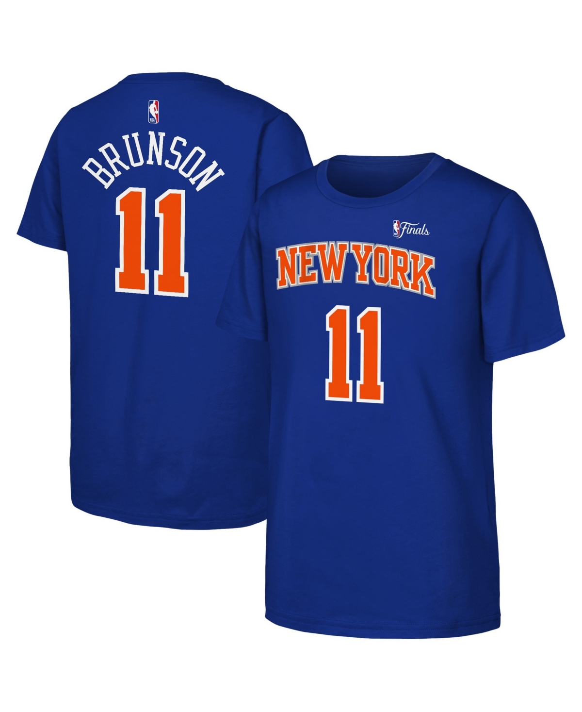 Click here for Nike Big Boys and Girls Jalen Brunson Blue New Yor... prices