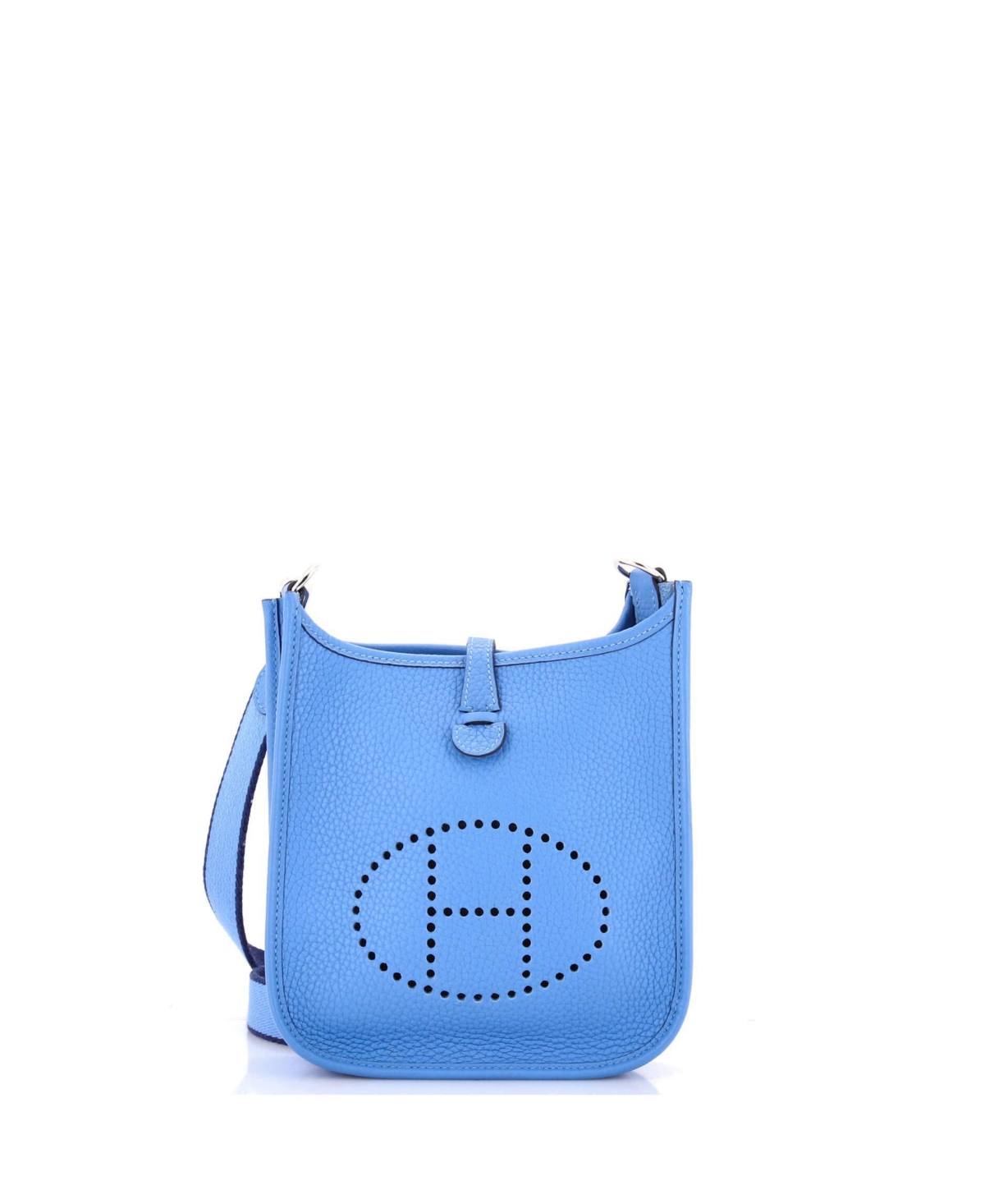 Click here for Pre-Owned HERMES Tpm Evelyne Bag Gen Iii Clemence... prices