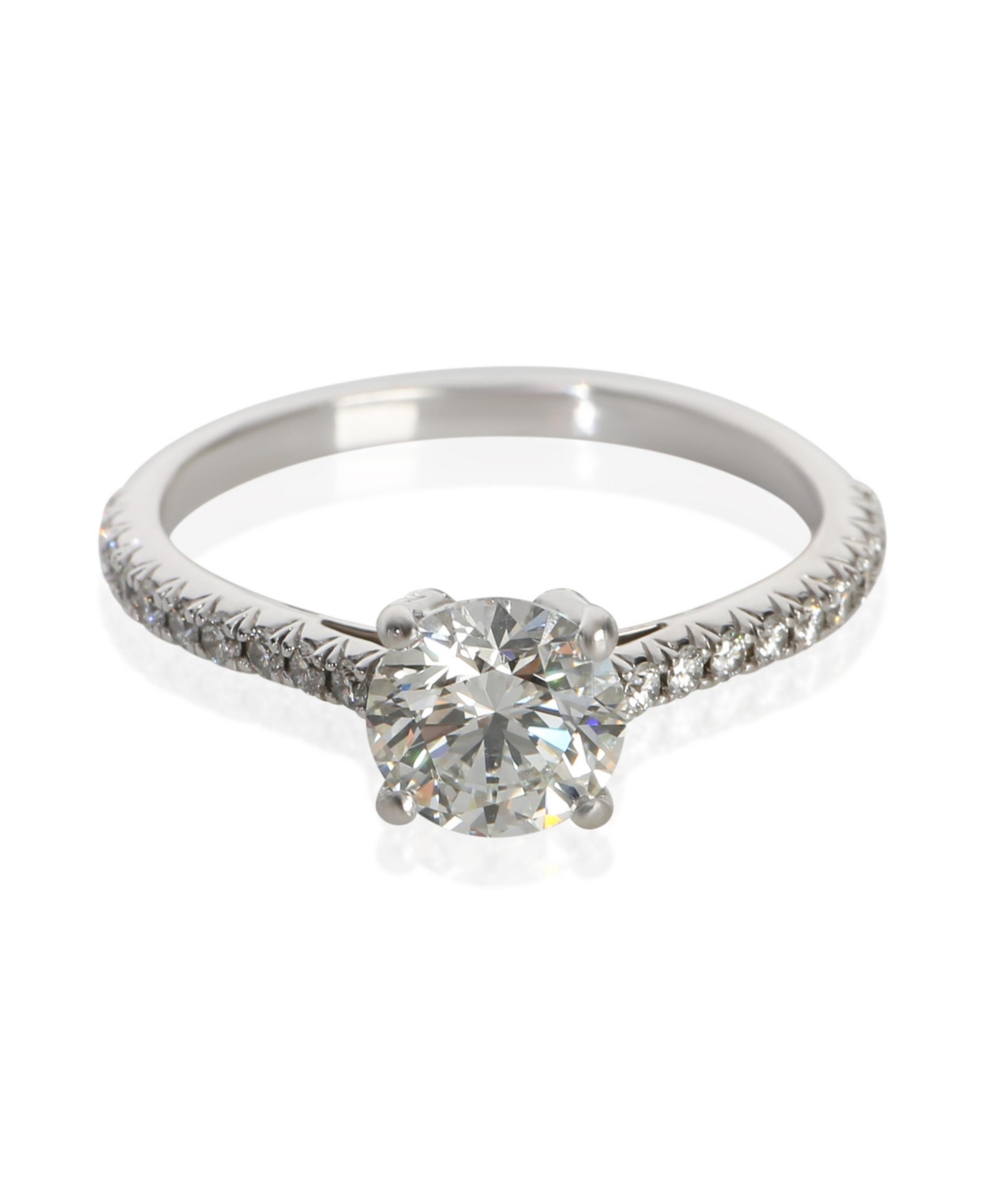 Click here for Pre-Owned Tiffany & Co 0.91 ct Round Brilliant Dia... prices