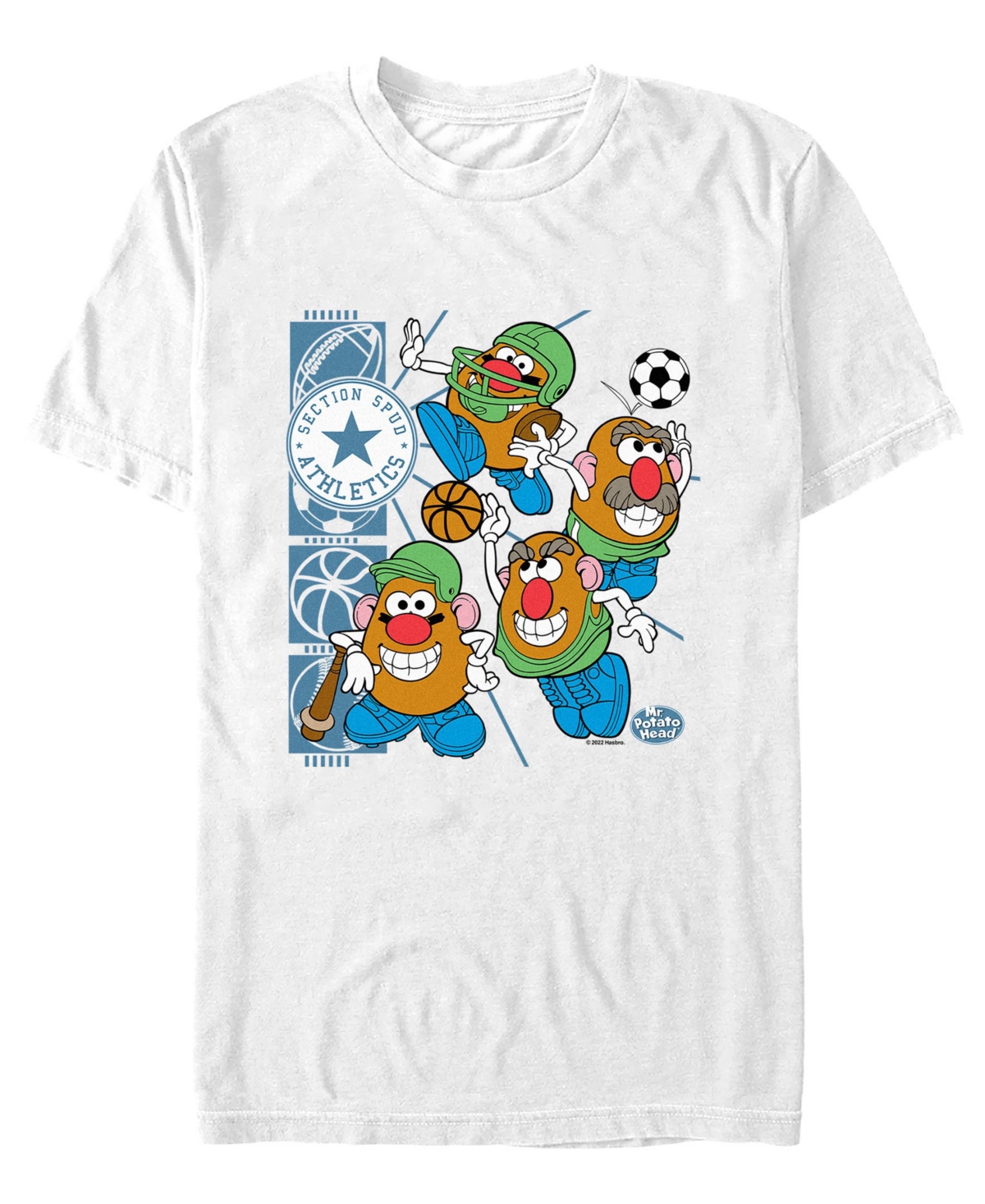 Click here for Fifth Sun Mens Spud Athletics Graphic T-Shirt - Wh... prices
