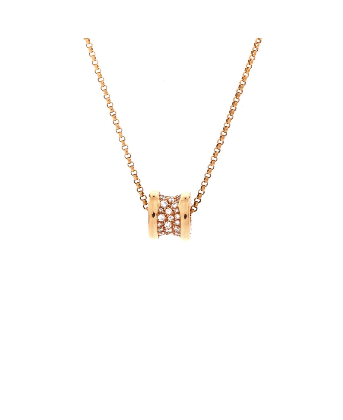 Click here for Pre-Owned Bvlgari B.Zero1 Pendant Necklace - 18k r... prices
