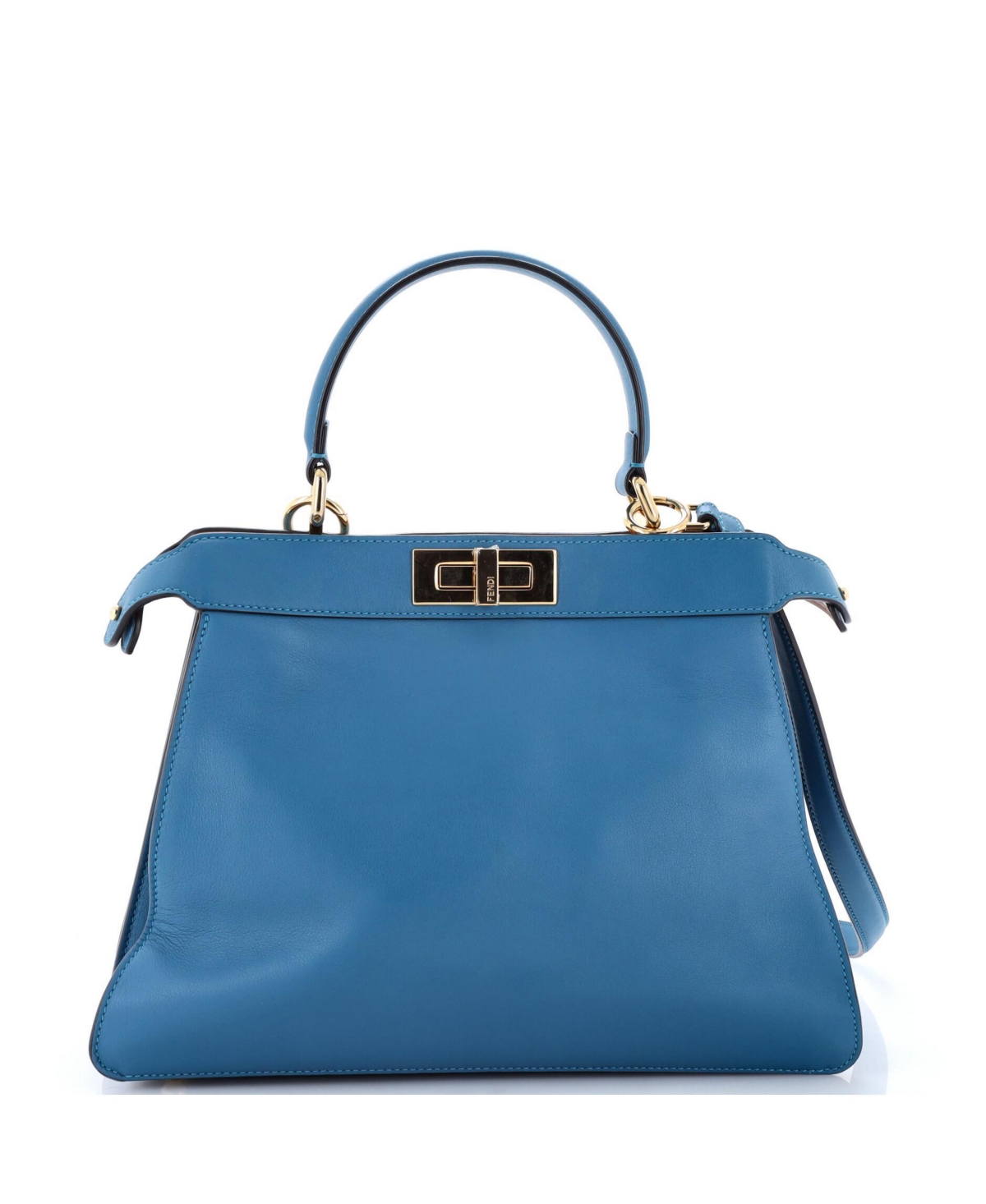 Click here for Pre-Owned Fendi Medium Peekaboo ISeeU Bag Leather... prices