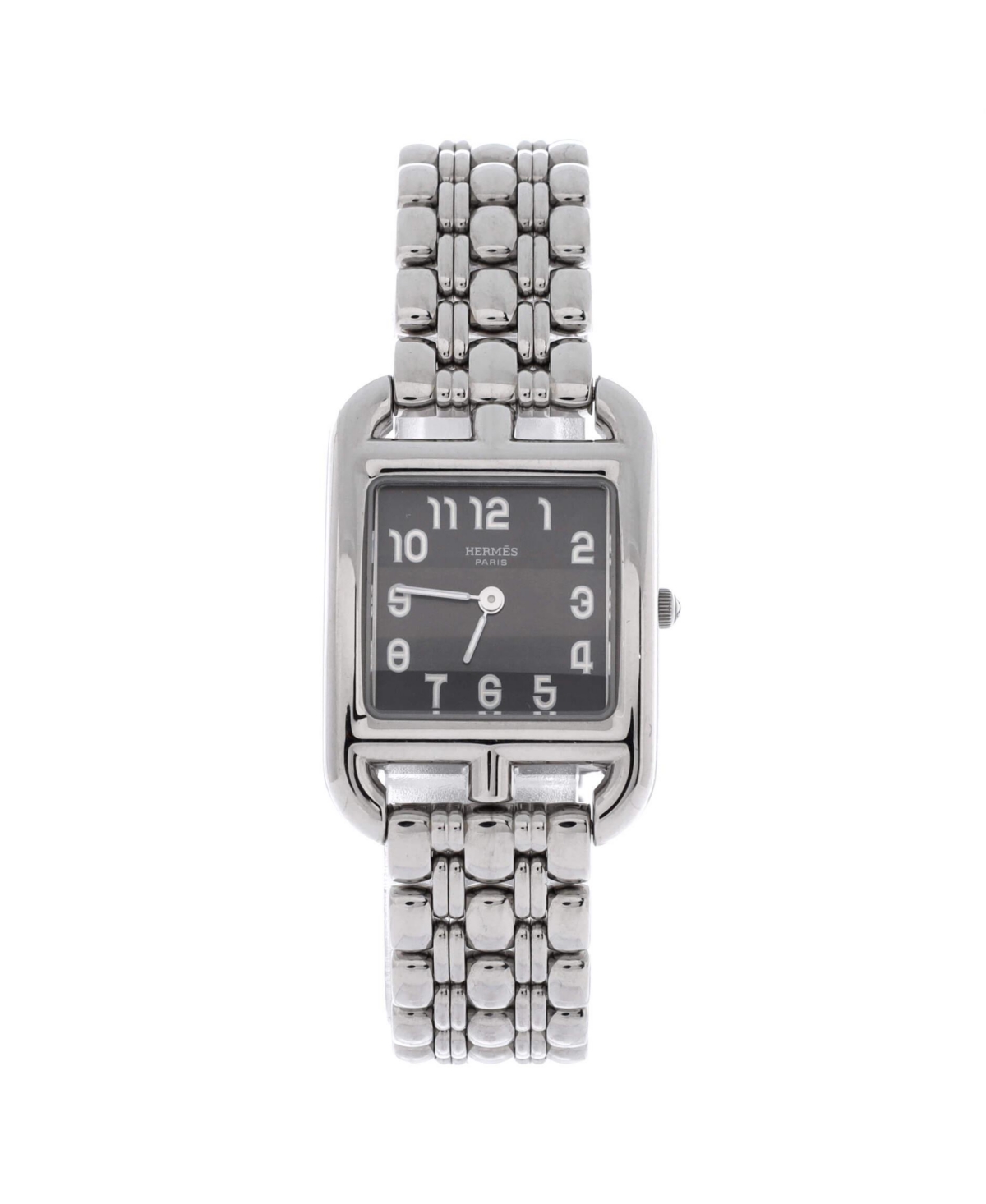 Click here for Pre-Owned HERMES Cape Cod Quartz Watch in Stainles... prices