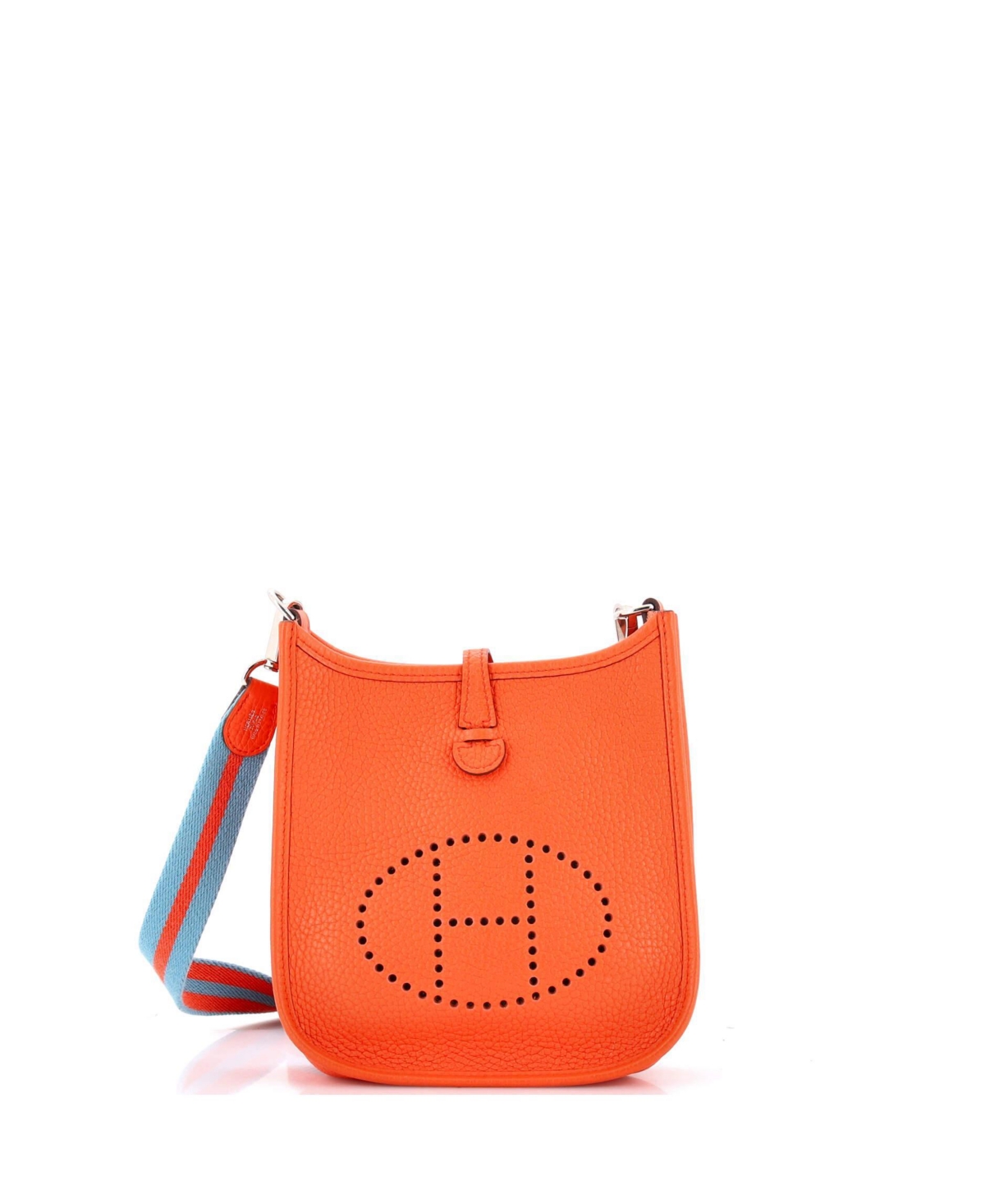 Click here for Pre-Owned HERMES Tpm Evelyne Bag Gen Iii Clemence... prices