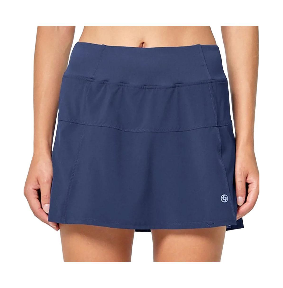 Click here for Lija Deuce 13.5 Inch Womens Tennis Skirt - Dark na... prices