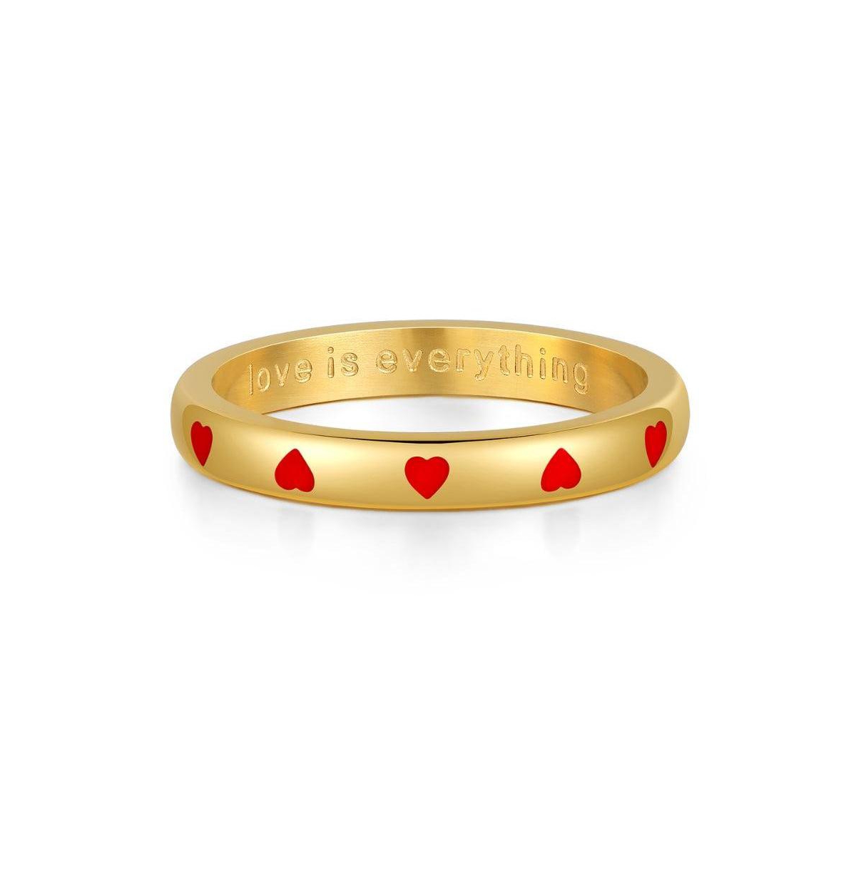 Click here for Mantra Love Is Everything Ring - Yellow gold prices