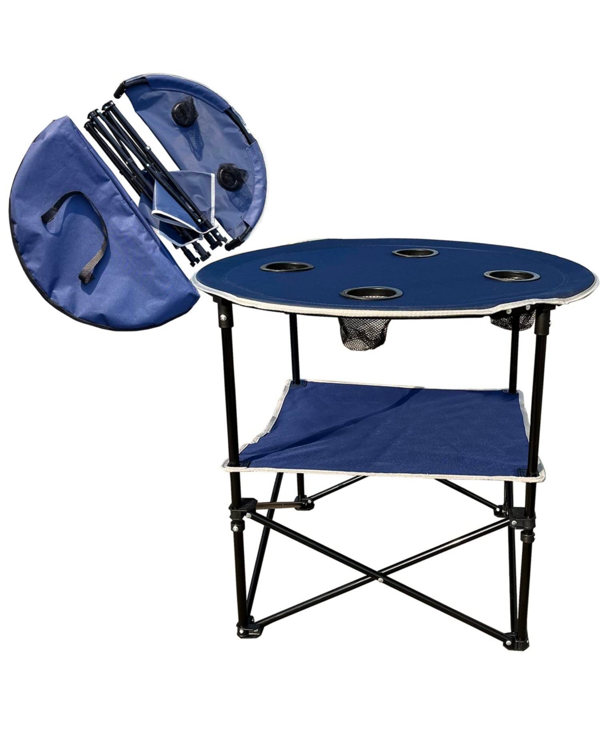 Click here for Piscifun Portable 2 Tier Foldable Camping Table wi... prices