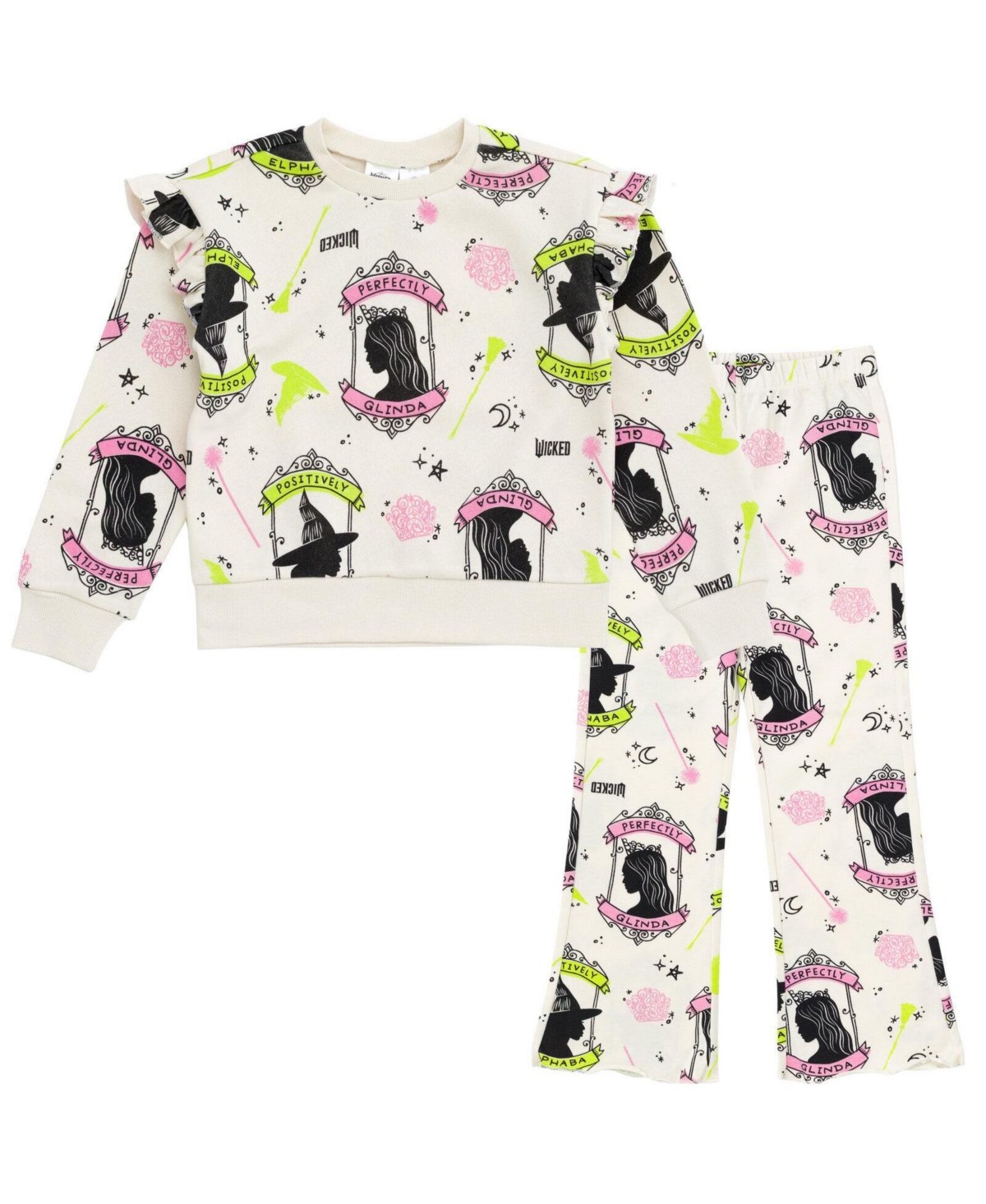 Click here for Wicked Toddler Girls (2T - 4T) 2-Piece Fleece Swea... prices