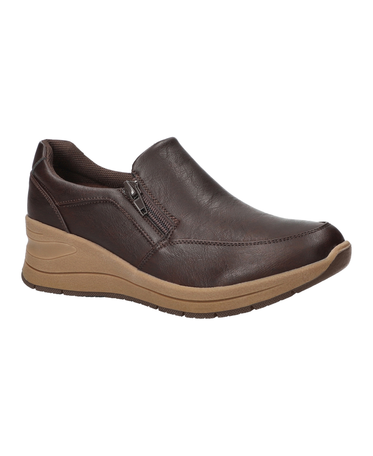 Click here for Easy Street Womens Nita Slip-Resistant Wedge Sneak... prices