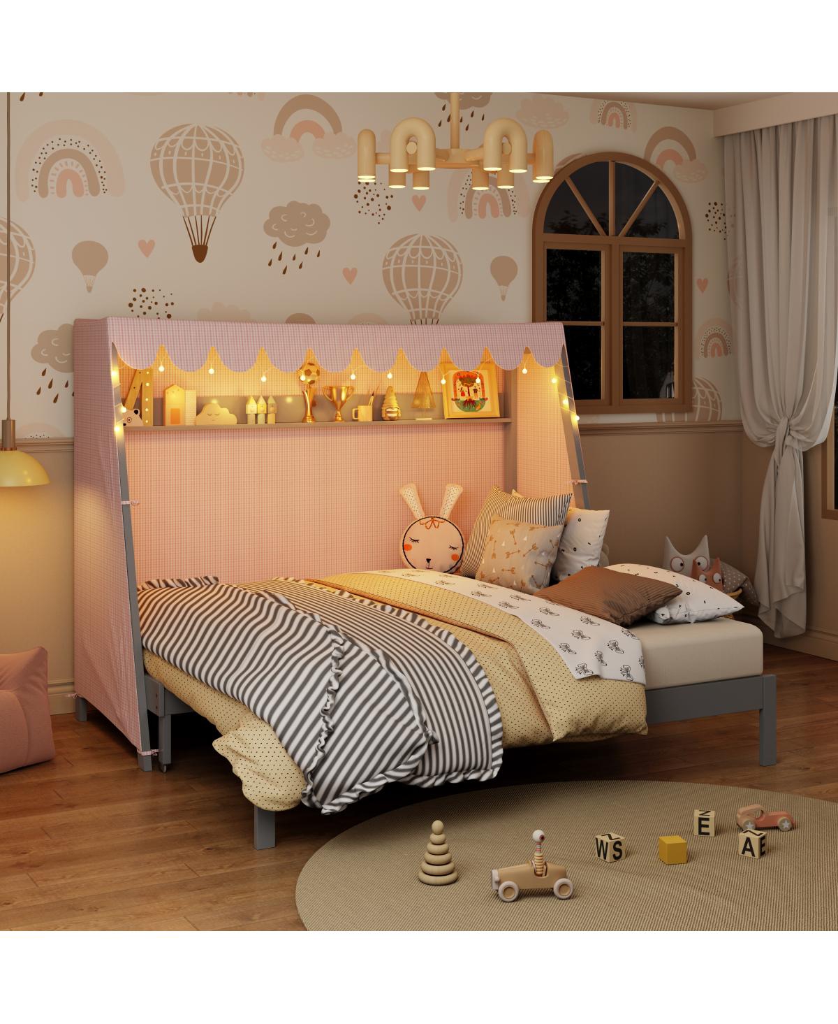 Click here for Streamdale Furniture Twin Xl House Bed with Twin X... prices