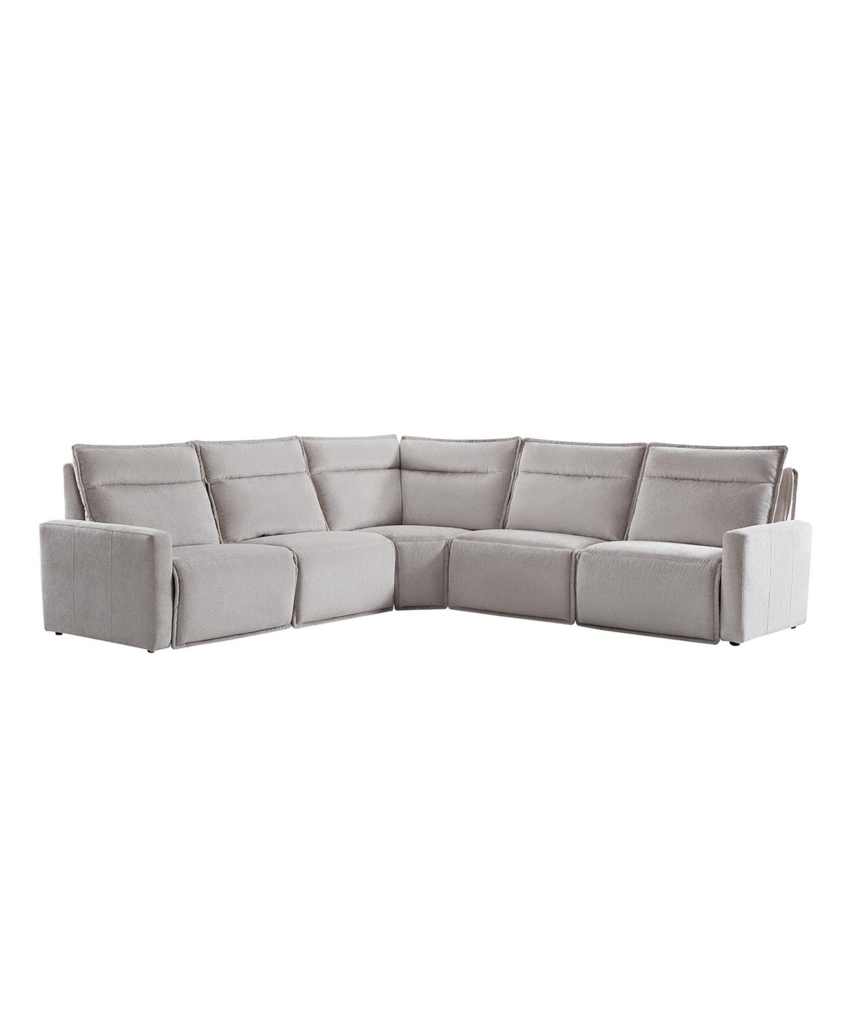 Click here for Hulala Home Majida 124 Oversized Modular Wall-Hugg... prices