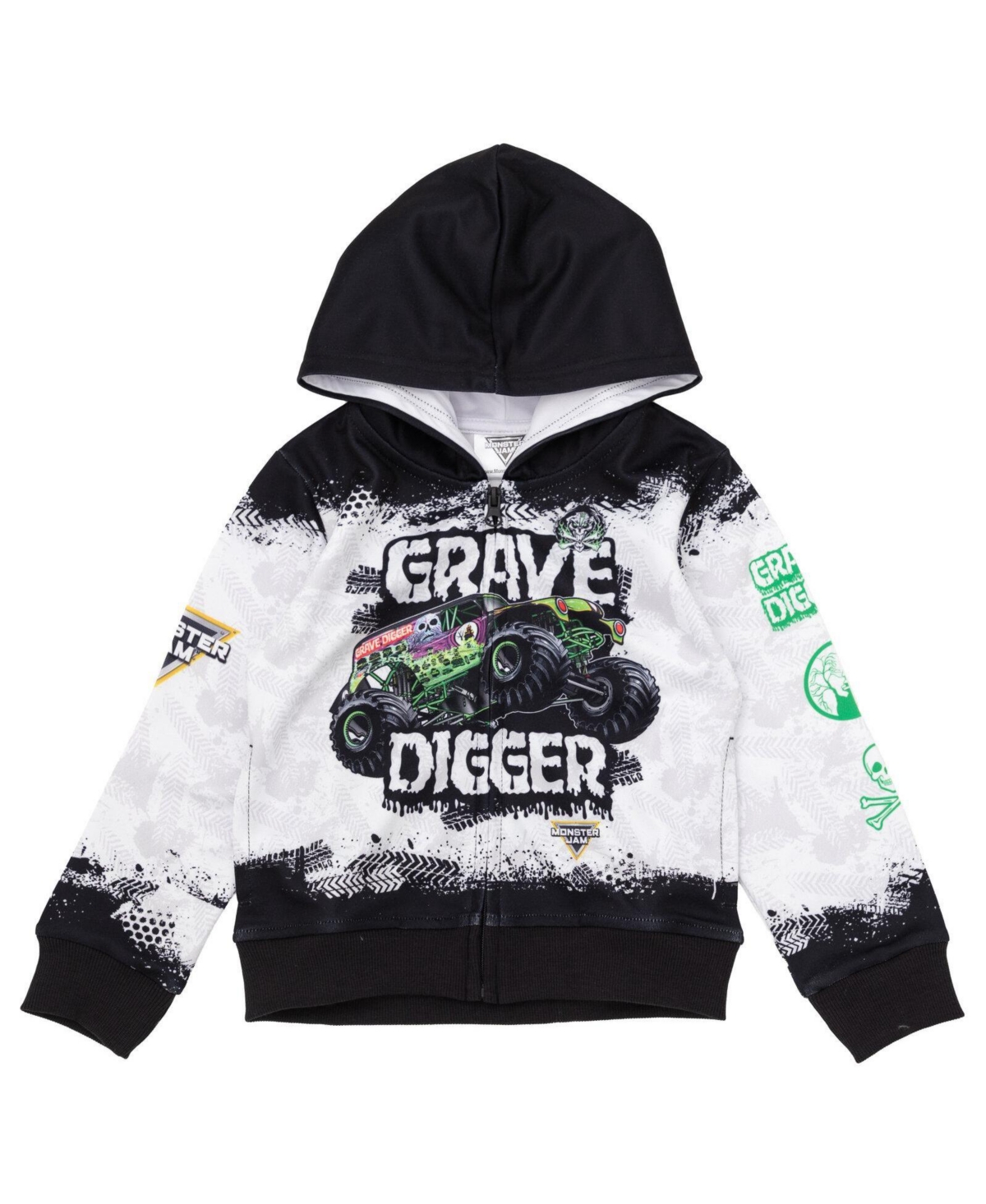 Click here for Monster Jam Toddler Boys (2T - 4T) Fleece Zip-Up H... prices