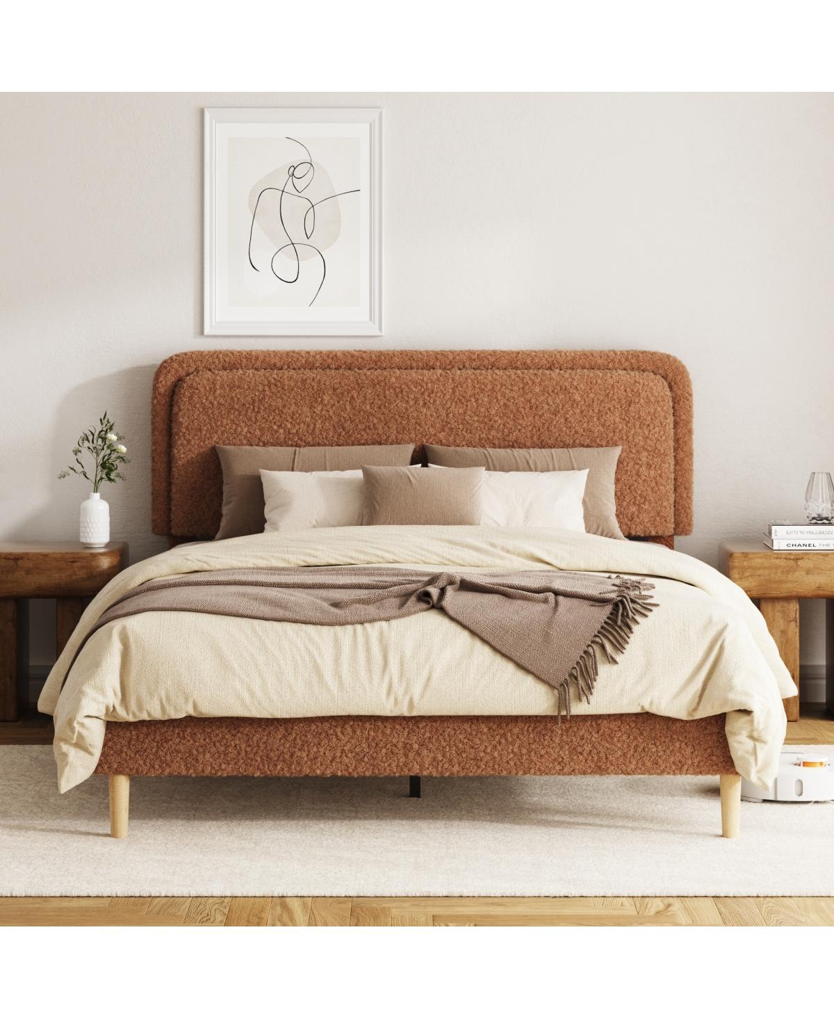 Click here for Streamdale Furniture Plush Upholstered Queen Platf... prices