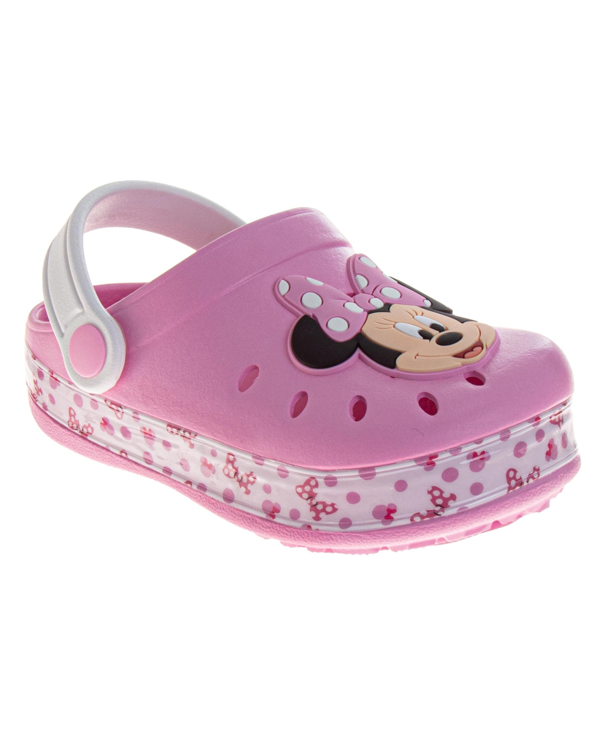 Click here for Disney Girls 5 - 12 Minnie Mouse Eva Water Clog Sl... prices