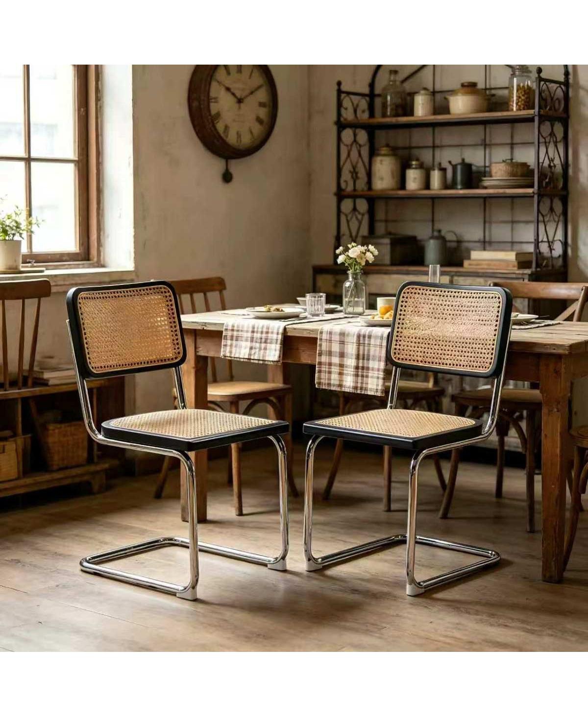 Click here for Streamdale Furniture Set of 2 Rattan Mid-Century M... prices