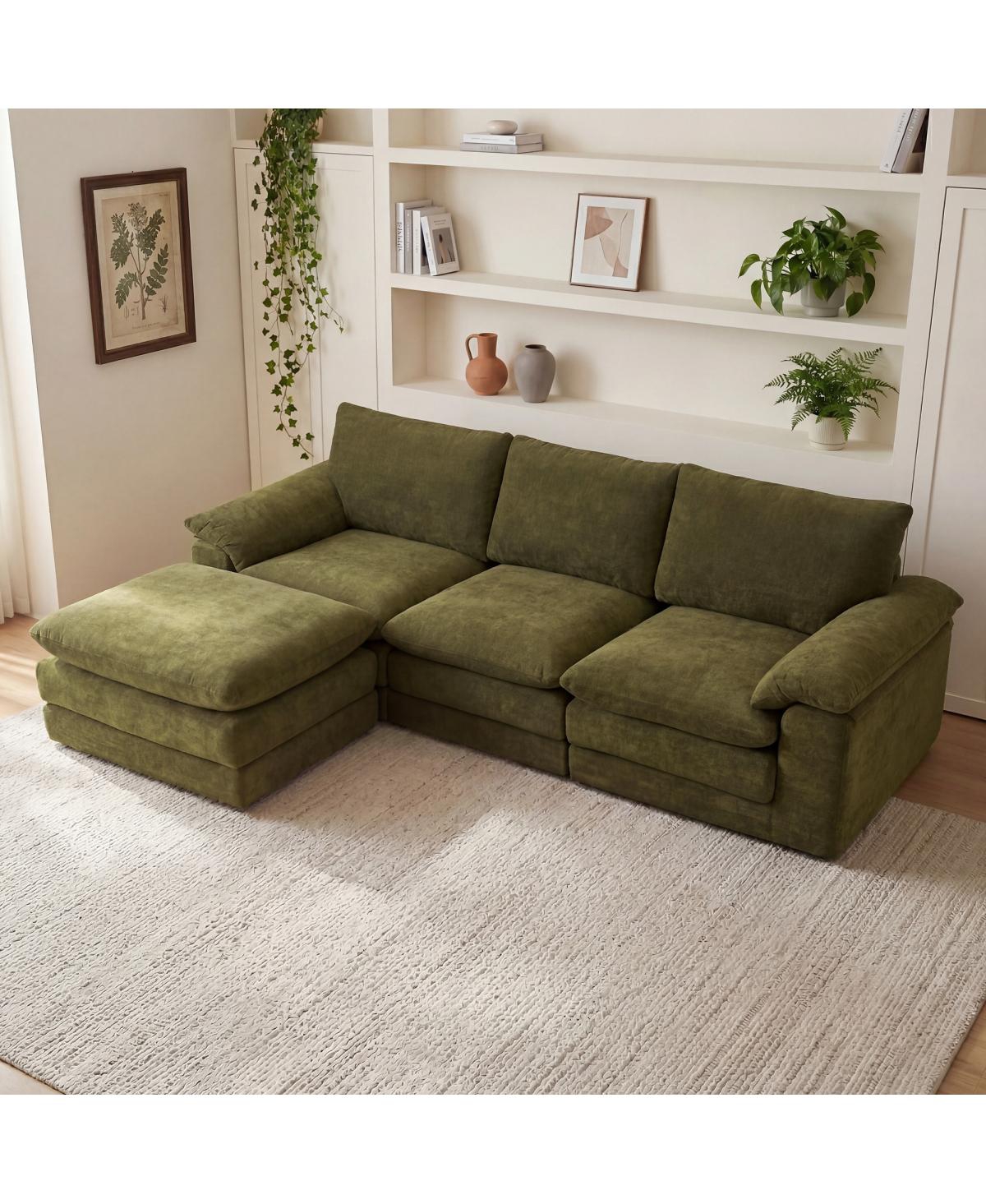 Click here for Streamdale Furniture Modular L-Shape Cloud Sofa wi... prices
