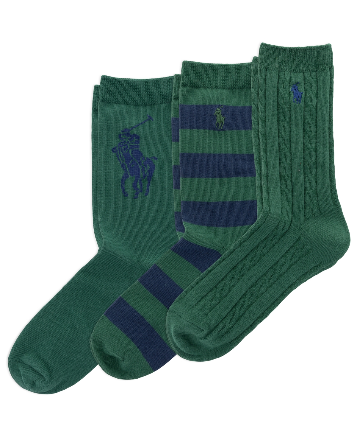 Click here for Polo Ralph Lauren Boys 4-11 Candyshop Socks  3-Pac... prices