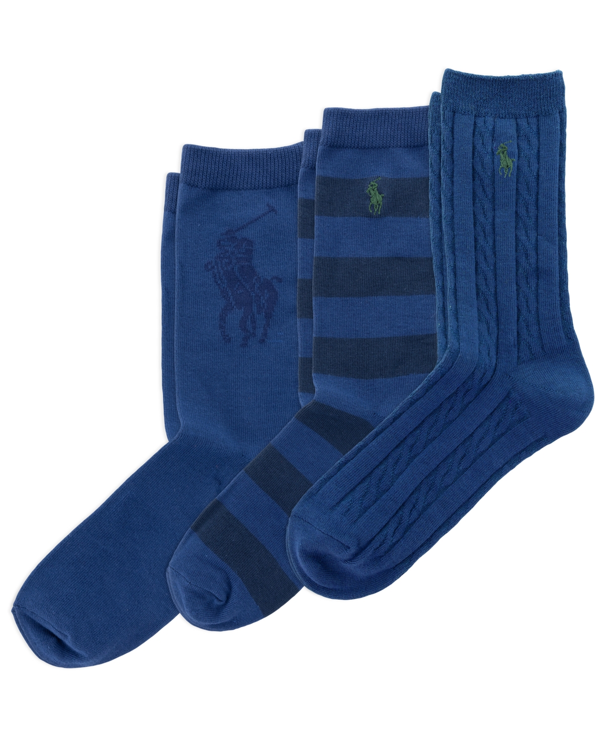 Click here for Polo Ralph Lauren Boys 4-11 Candyshop Socks  3-Pac... prices