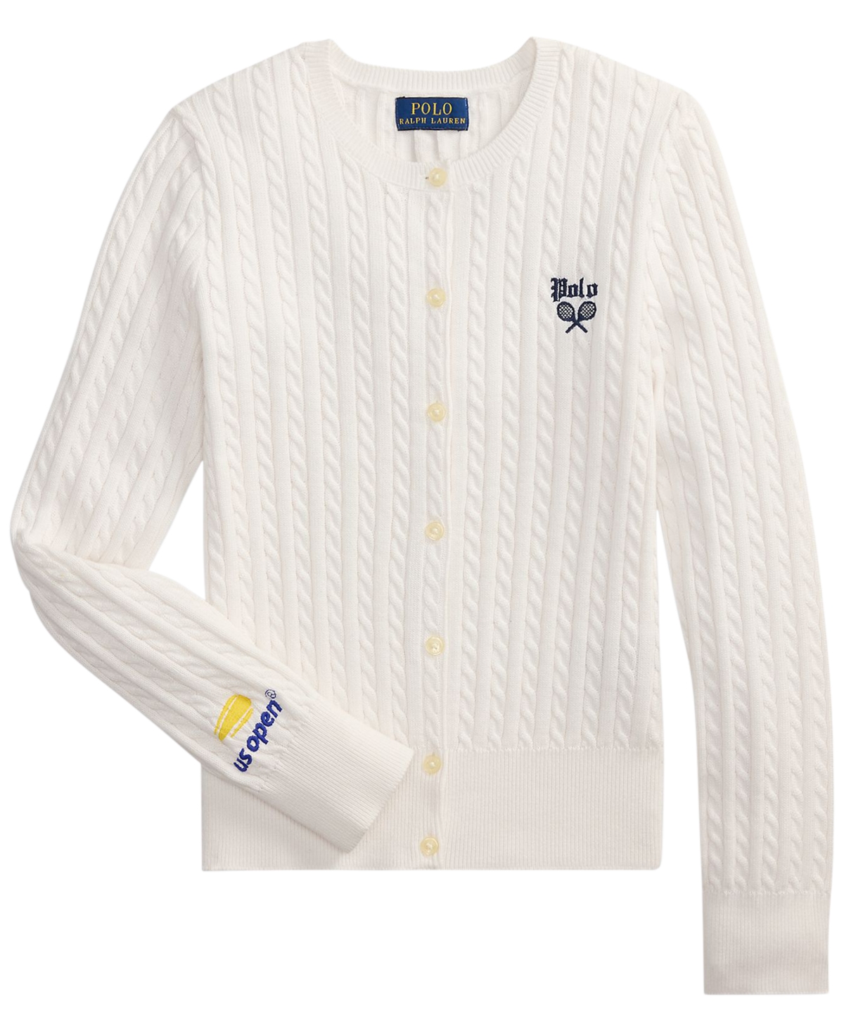 Click here for Polo Ralph Lauren Girls 7-16 Us Open Long-Sleeve S... prices