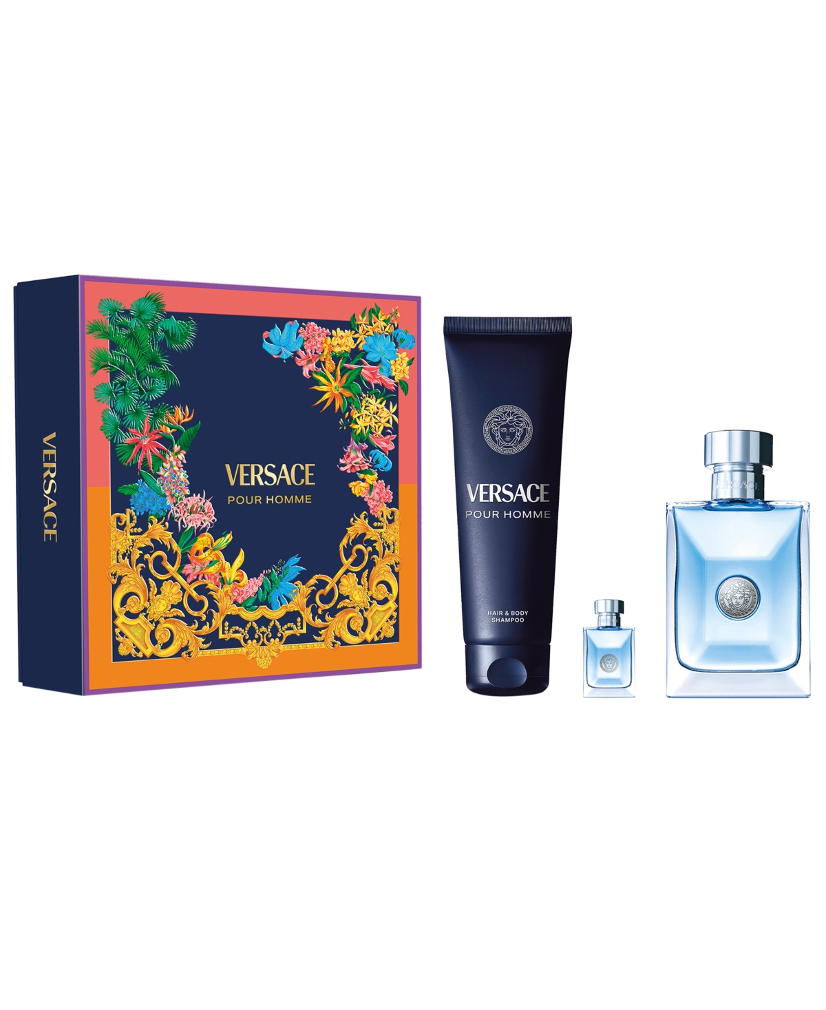 Click here for Versace 3-Piece Pour Homme Eau de Parfum Gift Set prices