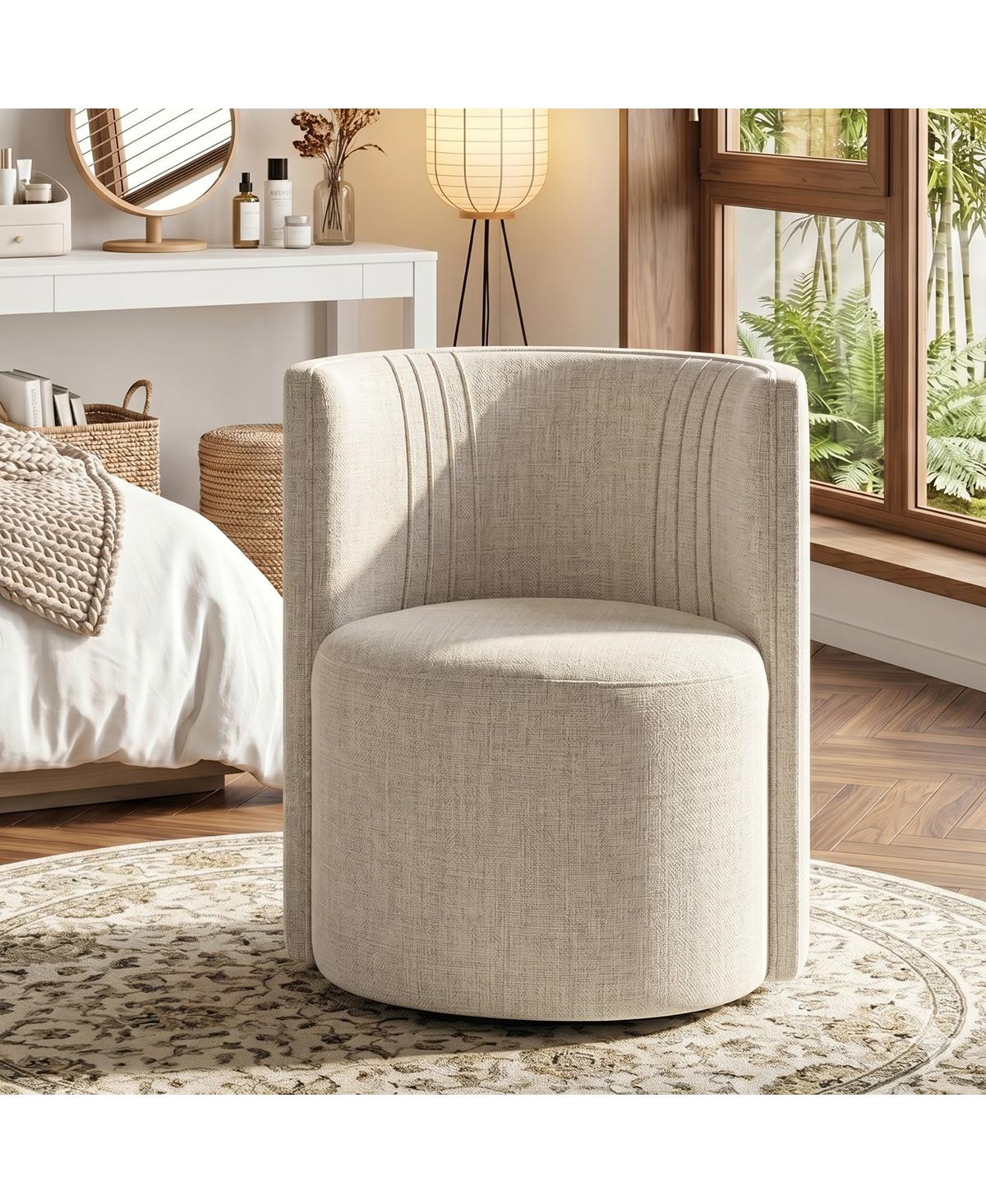 Click here for Maison Boucle Makeup Vanity Chair  Textured Tub Ch... prices