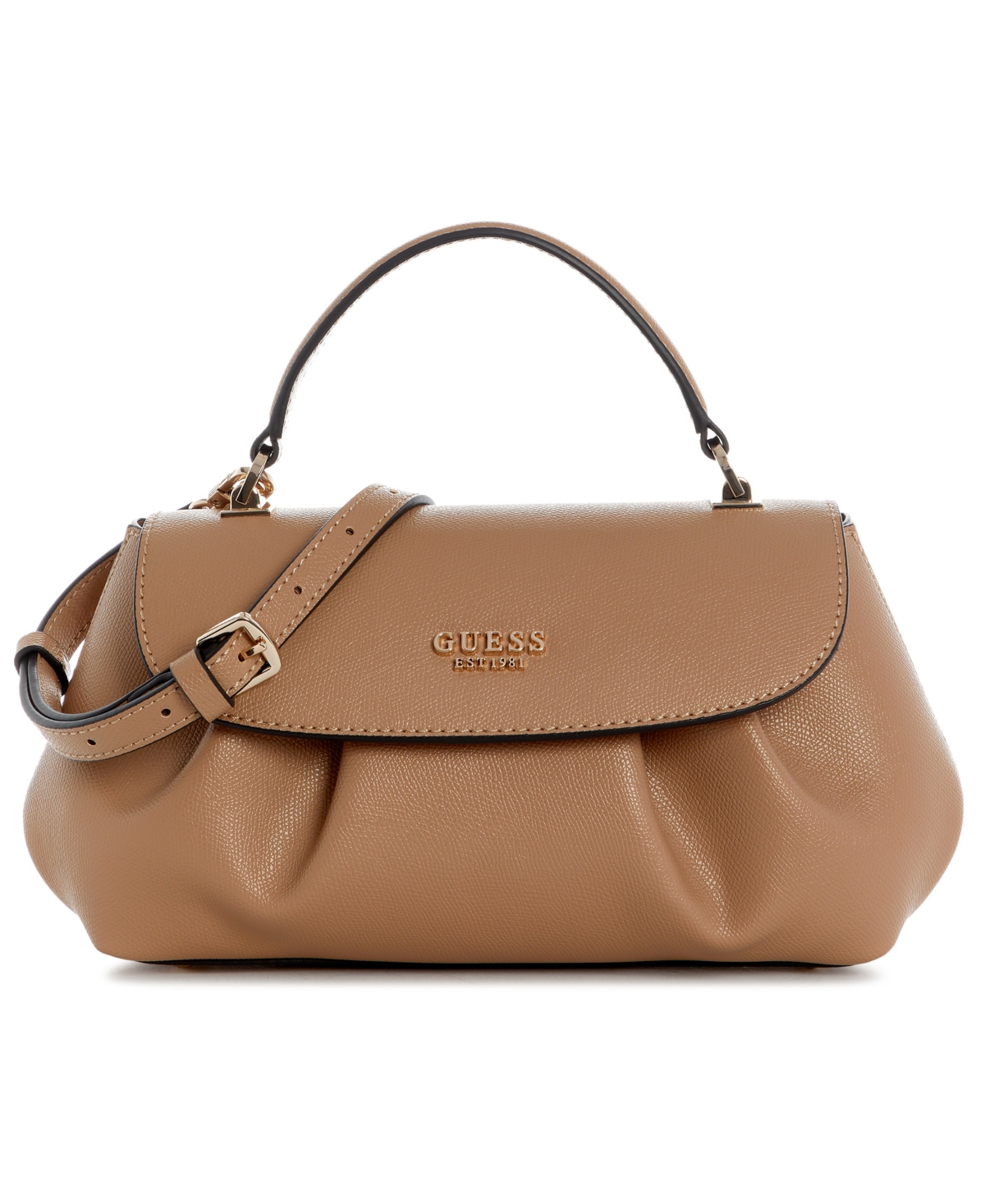 Click here for Guess Amorette Top Handle Medium Flap Satchel Hand... prices