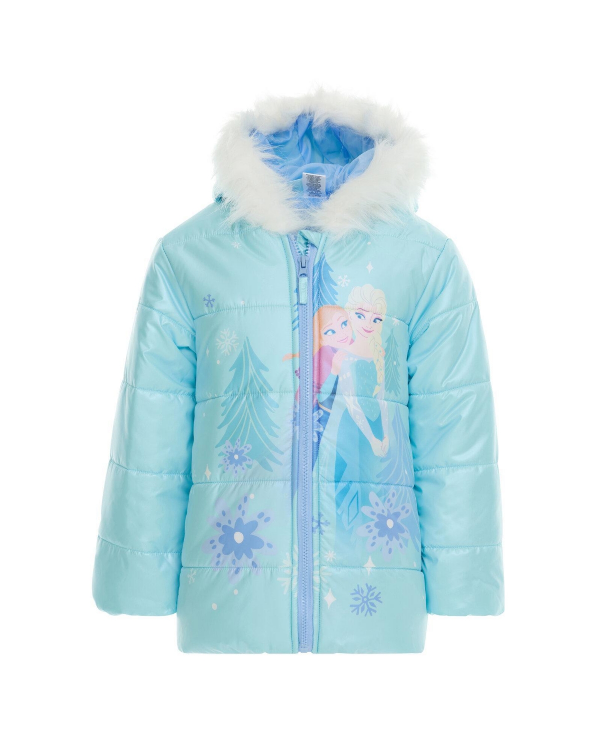 Click here for Frozen Minnie Mouse Girls 6-12 Faux Fur Hooded Puf... prices