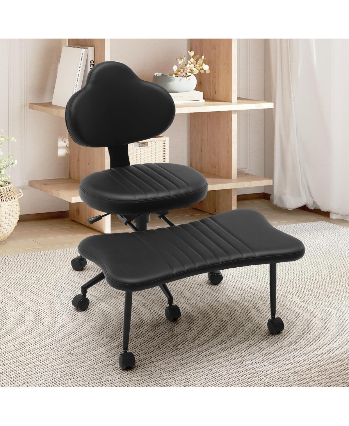 Click here for homfan Ergonomic Cross Legged Office Chair  360deg... prices