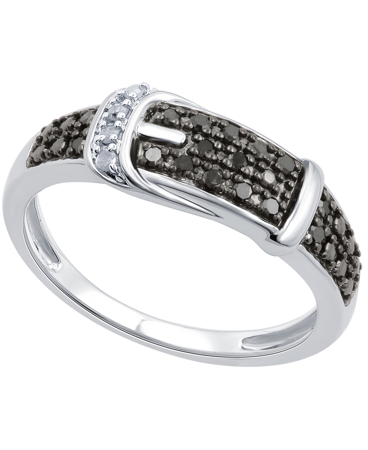 Click here for Black Diamond (1/8 ct. t.w.) & White Diamond Accen... prices