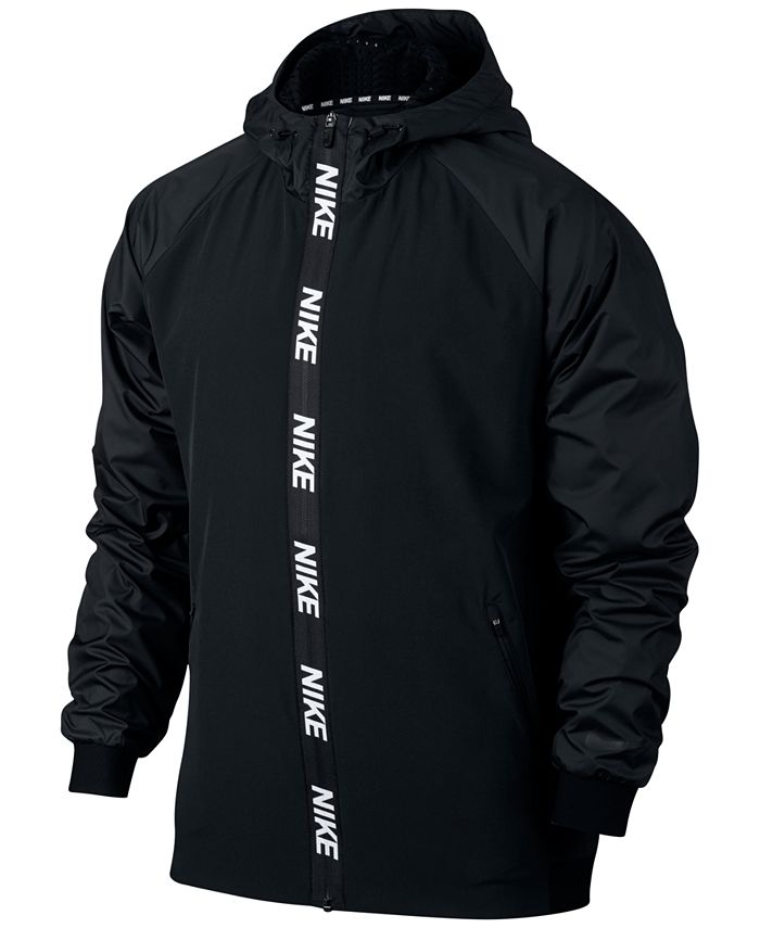 Nike Men's Dri-FIT Hooded Training Jacket - Macy's