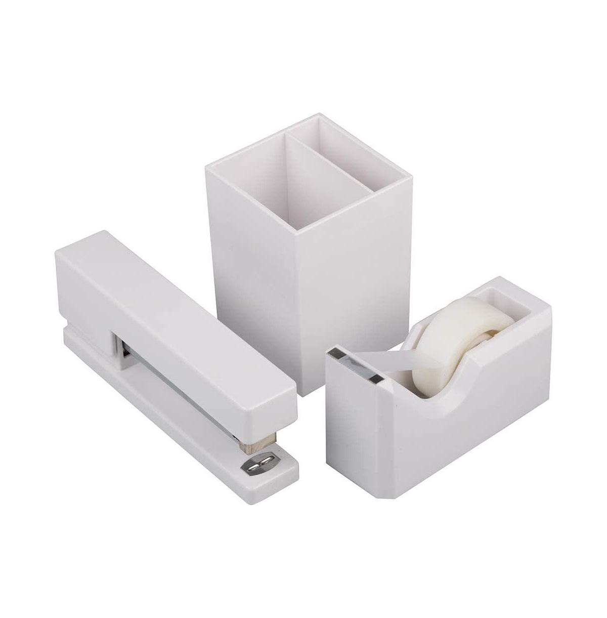 Click here for Danrong Desk Stapler and Tape Dispenser Set Sturdy... prices