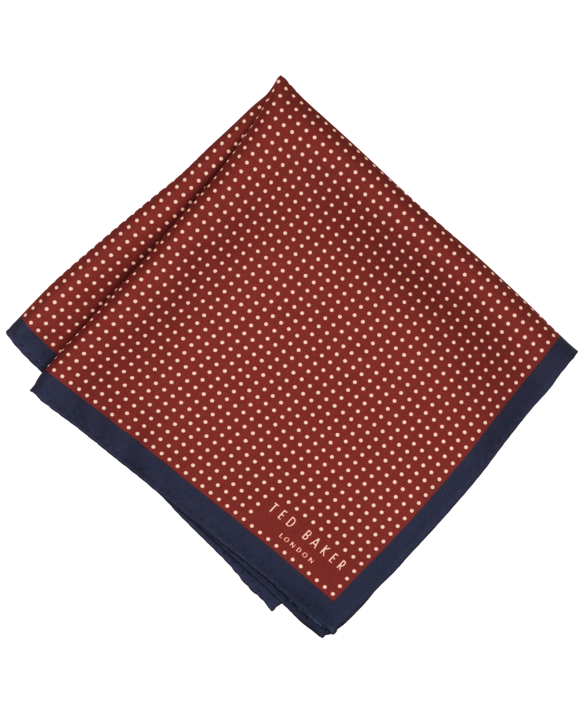 Click here for Ted Baker London Mens Pin Dot Pocket Square - Burg... prices