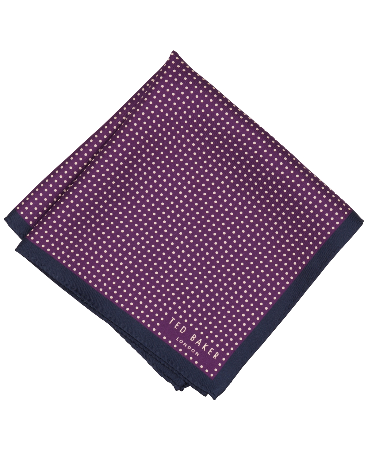 Click here for Ted Baker London Mens Pin Dot Pocket Square - Purp... prices