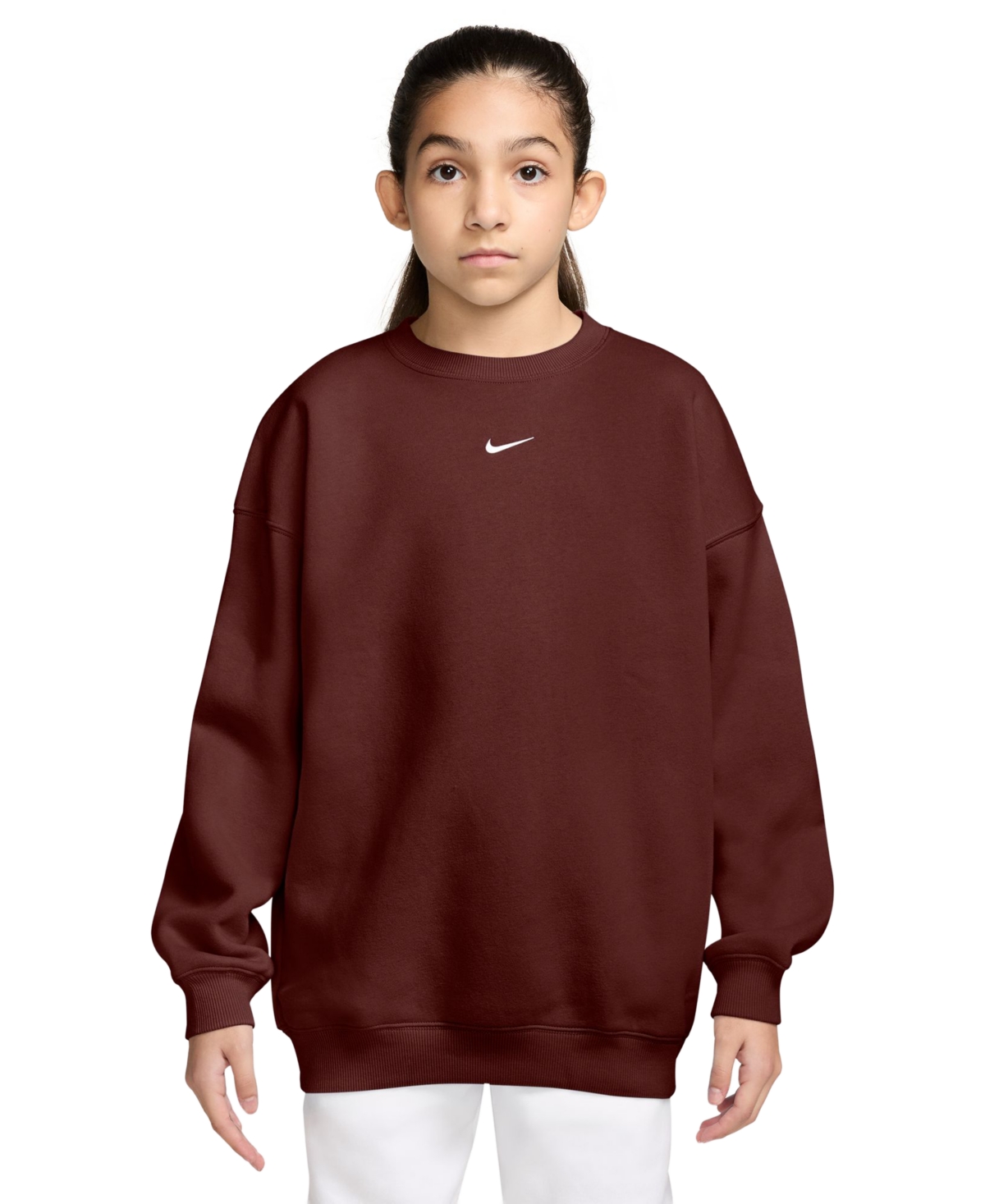 Click here for Nike Sportswear Studio Girls 7-16 Oversized Fleece... prices