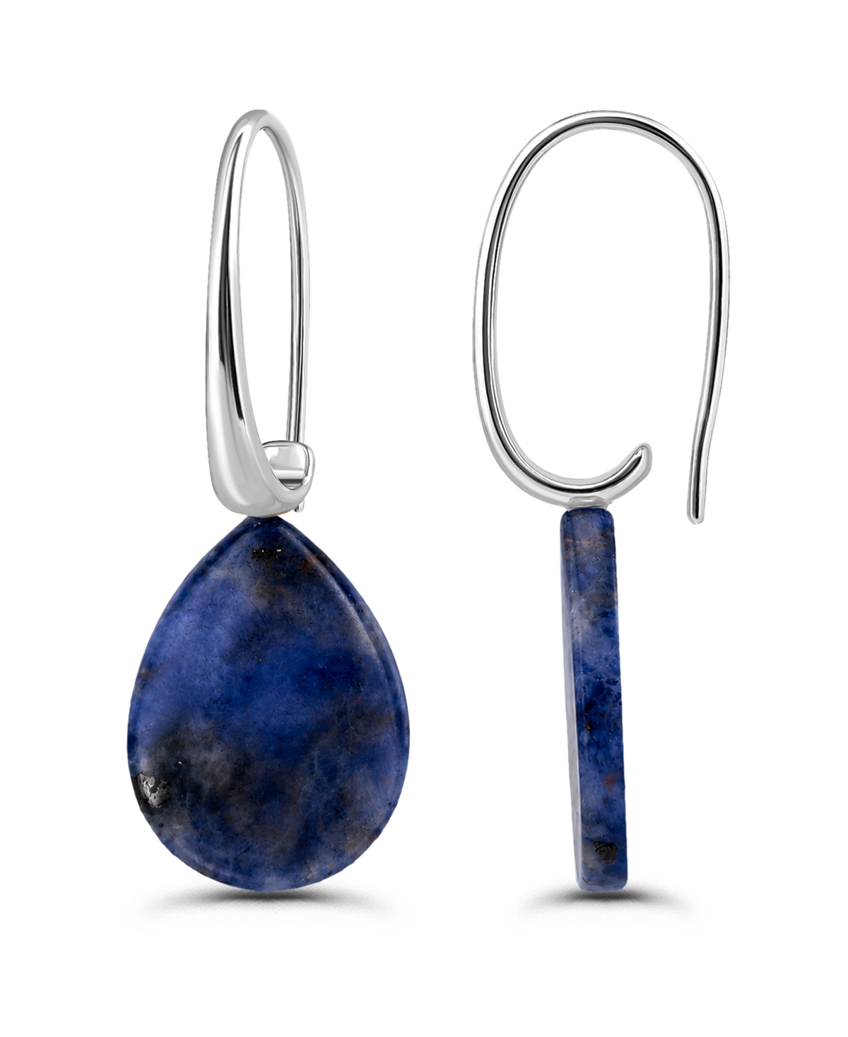 Click here for Macys Genuine Howlite Chrysocolla Teardrop Shape D... prices