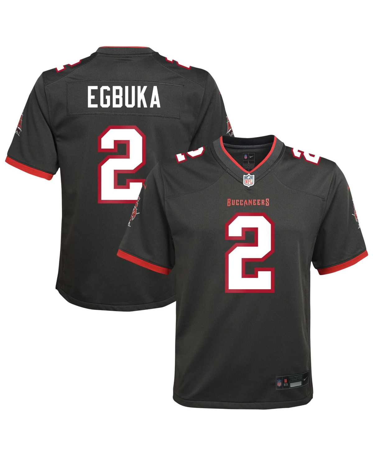Click here for Nike Big Boys and Girls Emeka Egbuka Pewter Tampa... prices