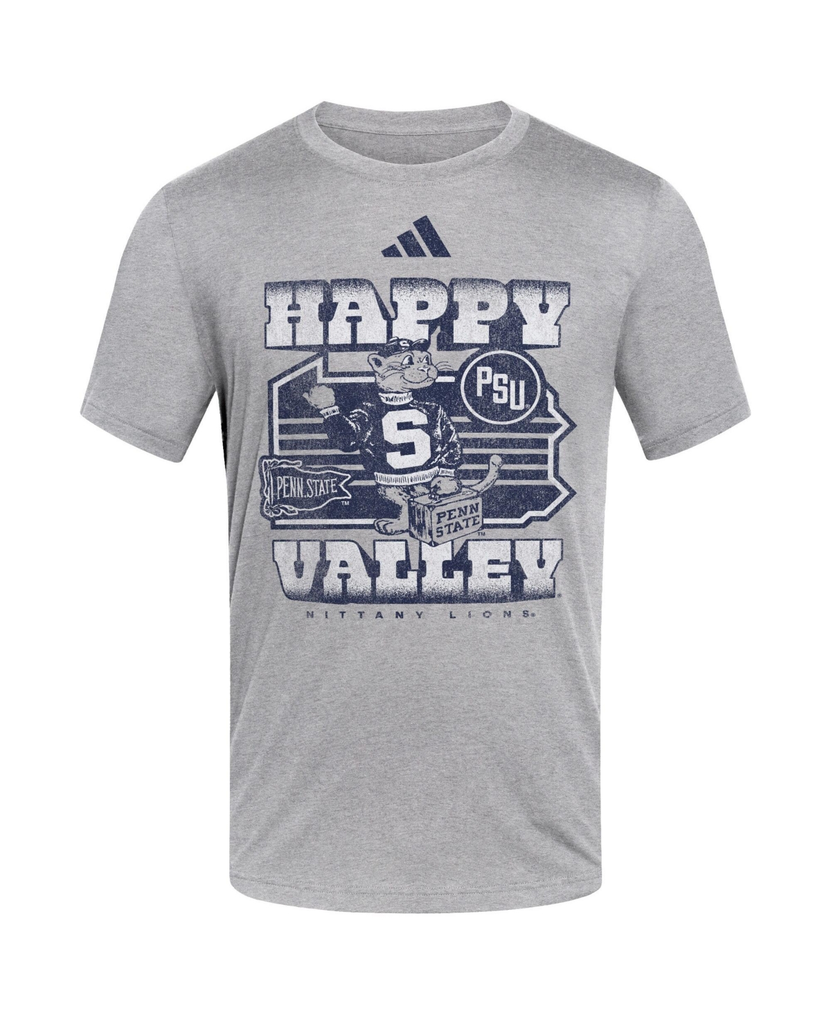 Click here for Adidas Mens Gray Penn State Nittany Lions Happy Va... prices